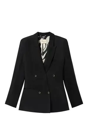 Blumarine Double-breasted Blazer - Black