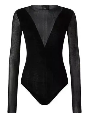 Pinko Long-sleeve Bodysuit - Black