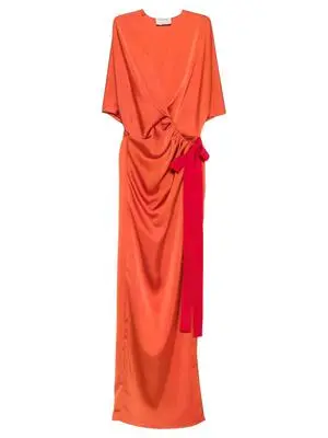 V:PM ATELIER Samantha Maxi Dress - Orange