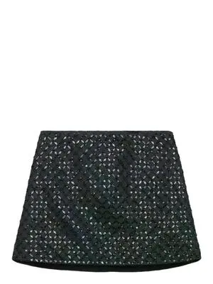 Dorothee Schumacher High-waisted Skirt With Embellishments - Black