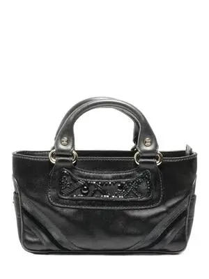 Celine 2000s Mini Boogie Handbag - Black