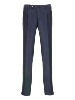 L.B.M. 1911 Pinstripe Pleated Trousers