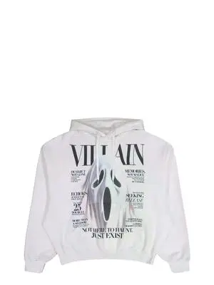 DOUBLET Graphic Print Hoodie - White