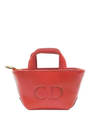 Dior 1990s Mini Logo Bag - Red