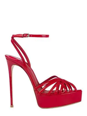 LE SILLA Strappy Platform Sandals - Red