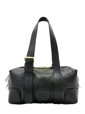 ALLSAINTS Ares Buckled-strap Tote Bag - Black