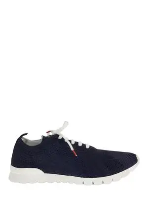 Kiton Knitted Upper Sneakers - Blue