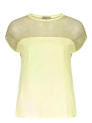 Herno Crew-neck Top - Yellow