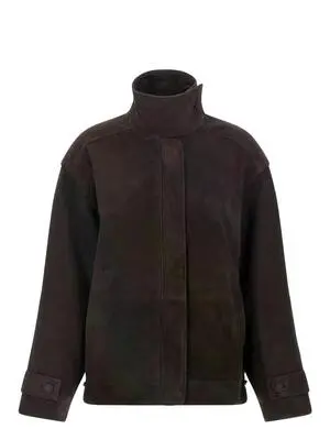 Remain Birger Christensen Oversized Jacket - Brown