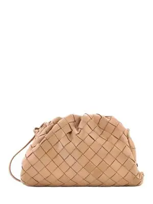 BOTTEGA VENETA The Pouch Intrecciato Nappa Mini Crossbody Bag