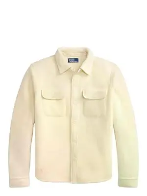 Polo Ralph Lauren Felted Collared Jacket - Neutrals