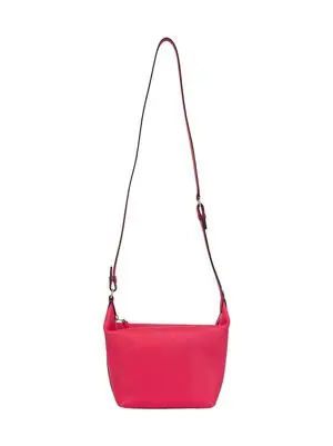 VALEXTRA Mini Mochi Zip-up Shoulder Bag - Pink