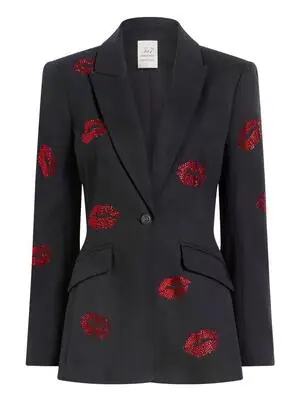 Cinq À Sept Cheyenne Kissing Blazer - Black