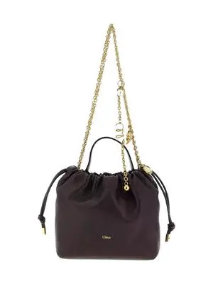 Chloé Mini Icons Shoulder Bag - Brown