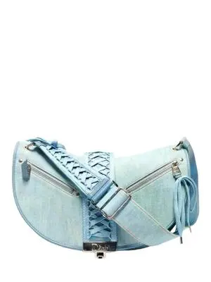 Dior 2002 Denim Shoulder Bag - Blue