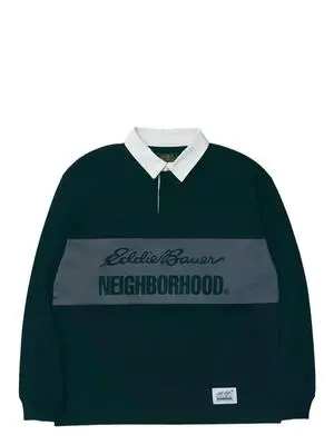 NEIGHBORHOOD X Eddie Bauer Logo-print Polo Shirt - Blue