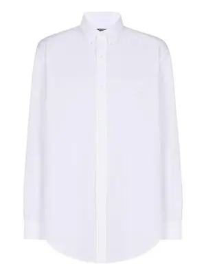 Balmain Cotton Poplin Shirt - White