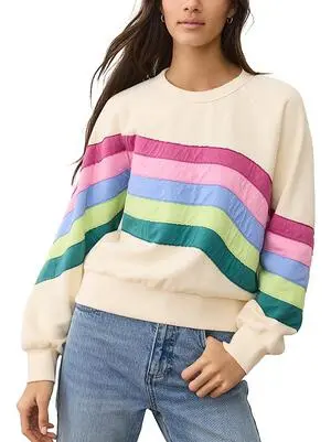 Marine Layer Cloud 9 Fleece Crewneck Sweatshirt - Cool Wave