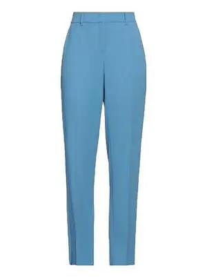 Emporio Armani Tapered Crepe Pants - Blue