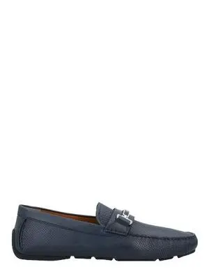 Bally Loafers In Calfskin With Metal Hardware - Blue