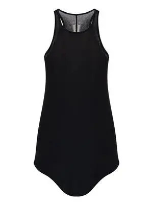 Rick Owens Top With Raw Finish - Black