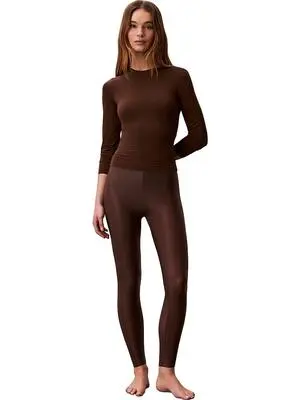 Calvin Klein Second Skin Leggings - Classic Taupe
