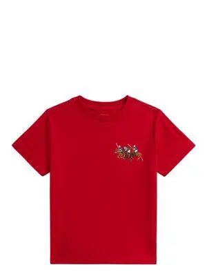 Ralph Lauren Triple-pony Cotton Jersey Tee - Rl 2000 Red