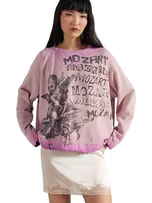 MAGNOLIA PEARL Mozart Richi Sweatshirt - Light Purple
