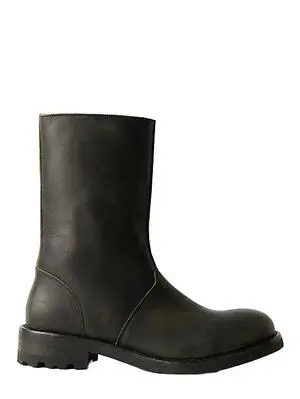 Free People Bailey High Ankle Boots - Black