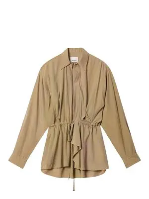 Isabel Marant Keren Drawstring Jacket - Neutrals