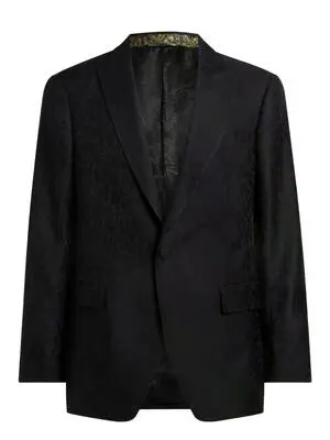 Etro Single-breasted Blazer - Blue