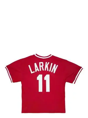 Mitchell & Ness Mlb 1990 Barry Larkin T-shirt - Red