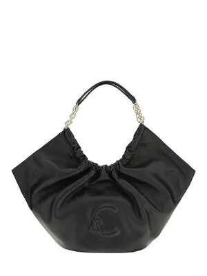 COCCINELLE Medium Smash Leather Shoulder Bag - Black