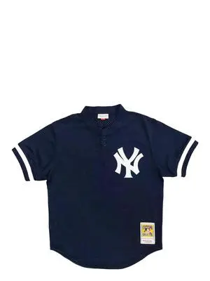 Mitchell & Ness Mlb Yankees 1995 Bernie Williams T-shirt - Blue