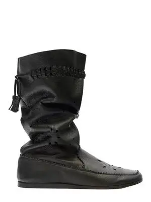 Isabel Marant Leather Boots - Black