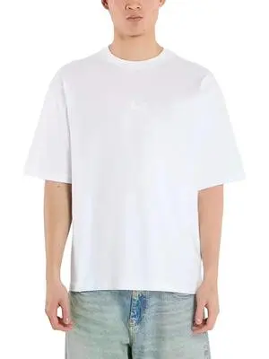 Filling Pieces Boxy Embroidered T-shirt - White