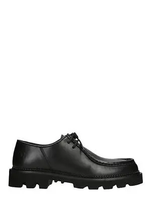 COLLEGIUM Moc-Toe Leather Derby Shoes