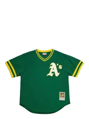 Mitchell & Ness Mlb Athletics 1987 Reggie Jackson T-shirt - Green