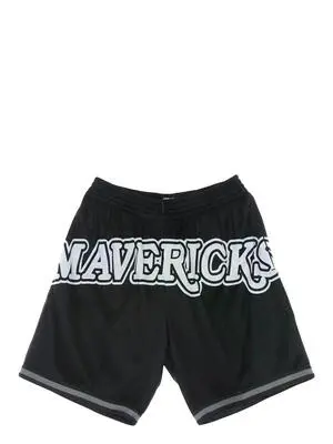 Mitchell & Ness Dallas Mavericks Big Face 3.0 Shorts - Black