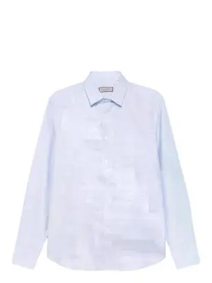 Canali Cotton Shirt - Blue