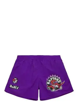 Mitchell & Ness Toronto Raptors Hardwood Classics Gameday Shorts - Purple