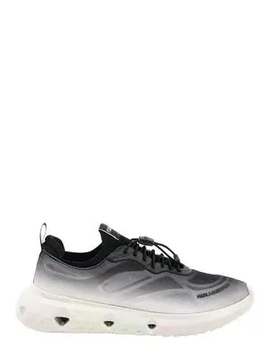 Karl Lagerfeld Logo-lettering Sneakers - Black