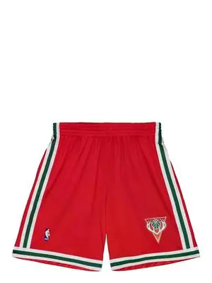 Mitchell & Ness Milwaukee Bucks 2008-09 Swingman Shorts - Red