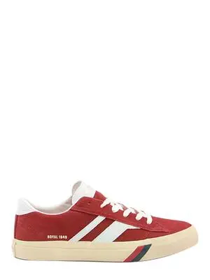 PRO-KEDS 1949 Suede Leather Racer 77 Sneakers - Red