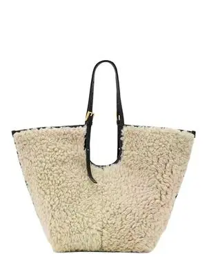 ALLSAINTS Ara Cut-out Shoulder Bag - Neutrals