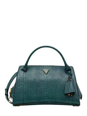 GUESS Crocodile-Effect Satchel