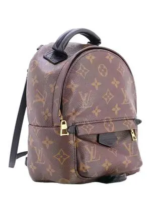 LOUIS VUITTON Palm Springs Monogram Canvas Mini Backpack - Brown