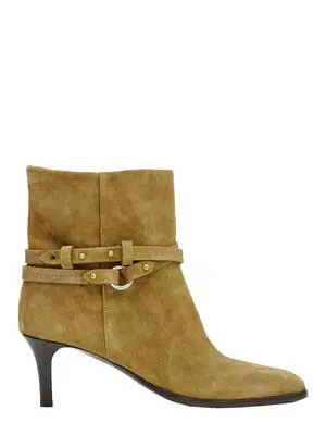 Isabel Marant 55mm Meyli Buckle-detail Ankle Boots - Brown