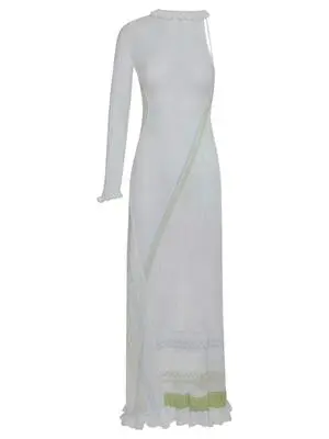 ROBERTA EINER Bianca One-shoulder Maxi Dress - White