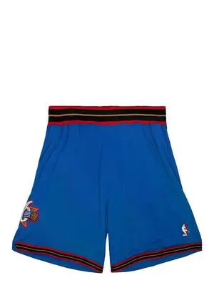 Mitchell & Ness Philadelphia 76ers 1999-00 Alternate Authentic Basketball Shorts - Blue